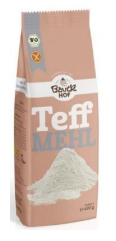 Rappel : Bio Vollkorn Teffmehl (sans gluten) de la marque Bauck Hof ...